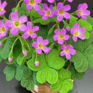 Hand Knitted Small Daisy, Finished Product, Crochet Pattern, Holiday ...