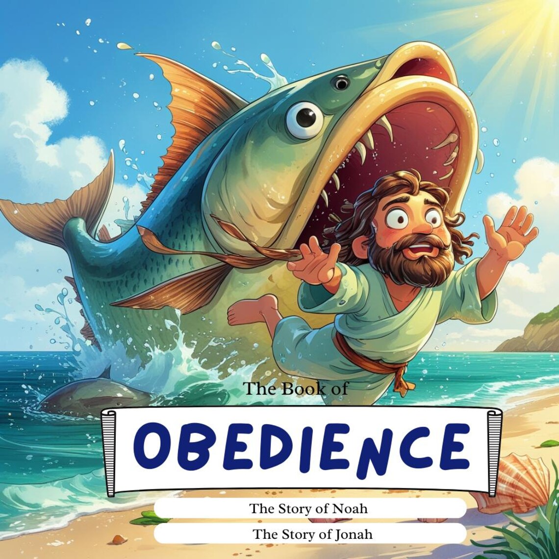 Children's Bible Storybook: Noah & Jonah - Book of Obedience (digital ...