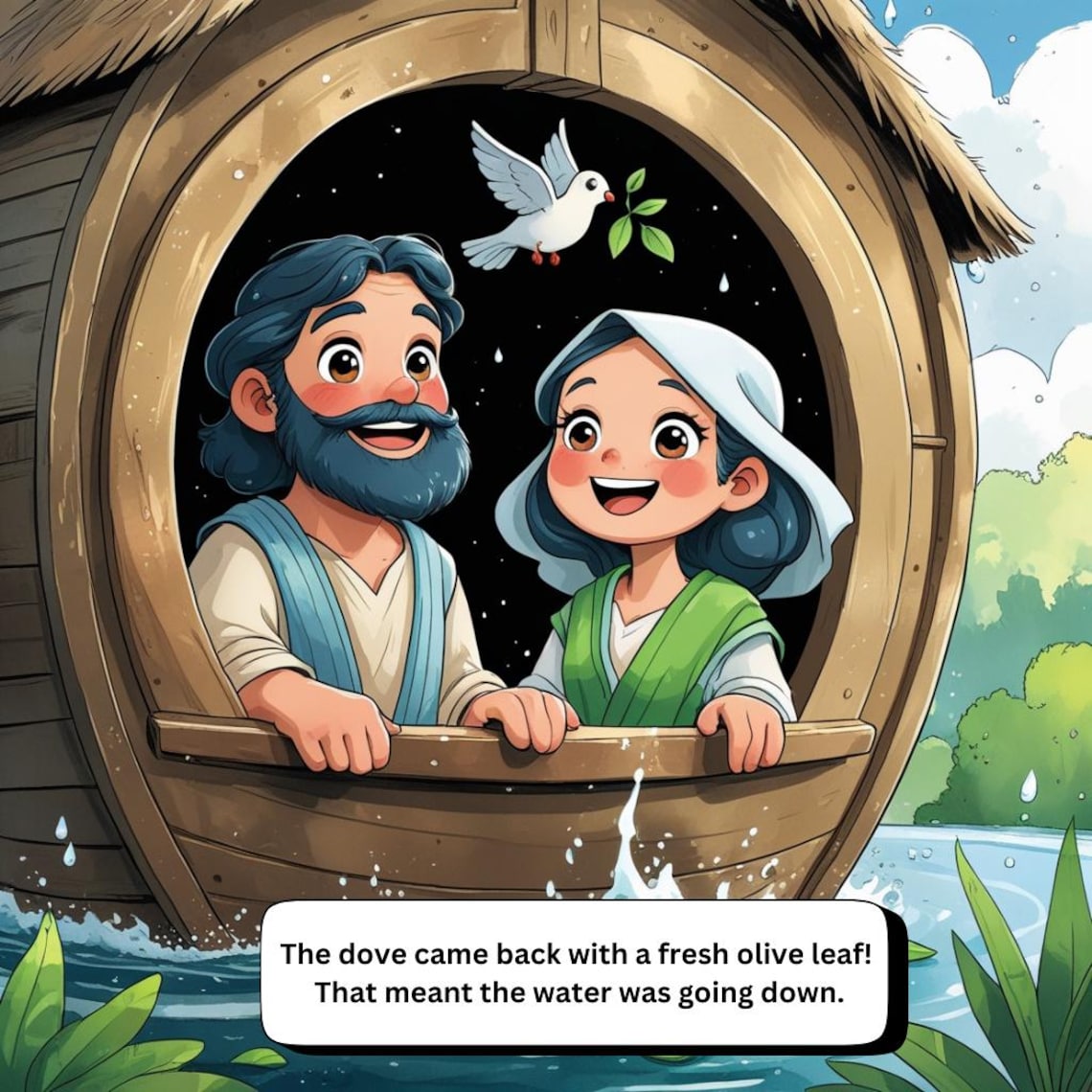 Children's Bible Storybook: Noah & Jonah - Book of Obedience (digital ...