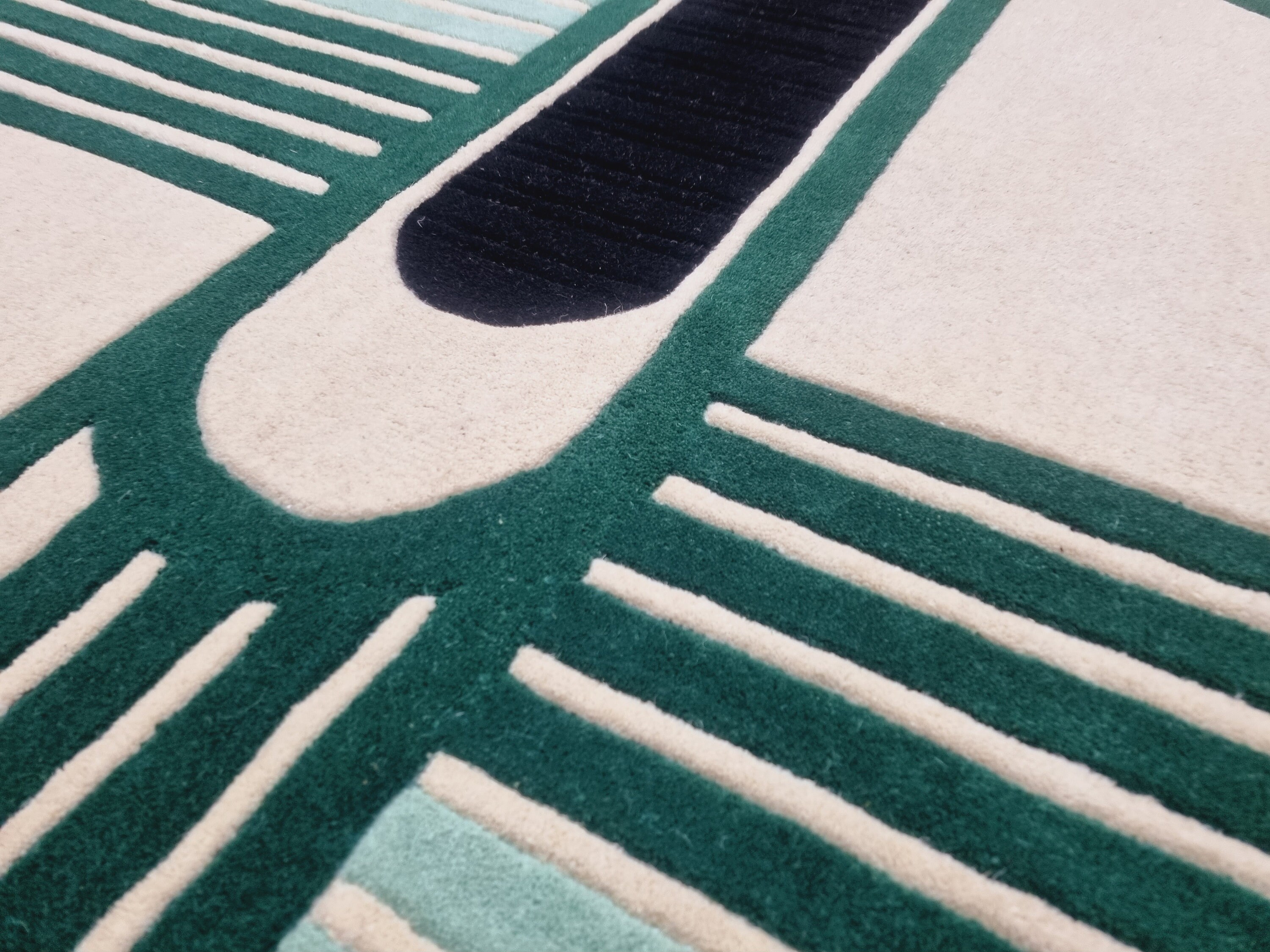 Hand Tufted Round Wool Rug, Large Area Rug, Custom Rug, Bedroom Rug ...