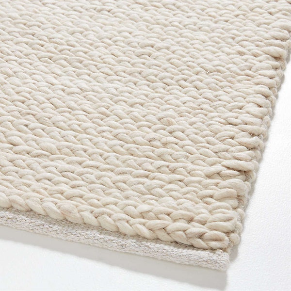 Knitted Rug - Etsy