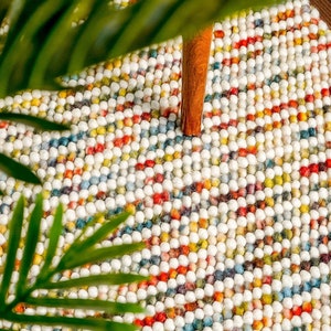 Handwoven Wool Rug Runner, Black White Wool Runner Rug, Entryway ...