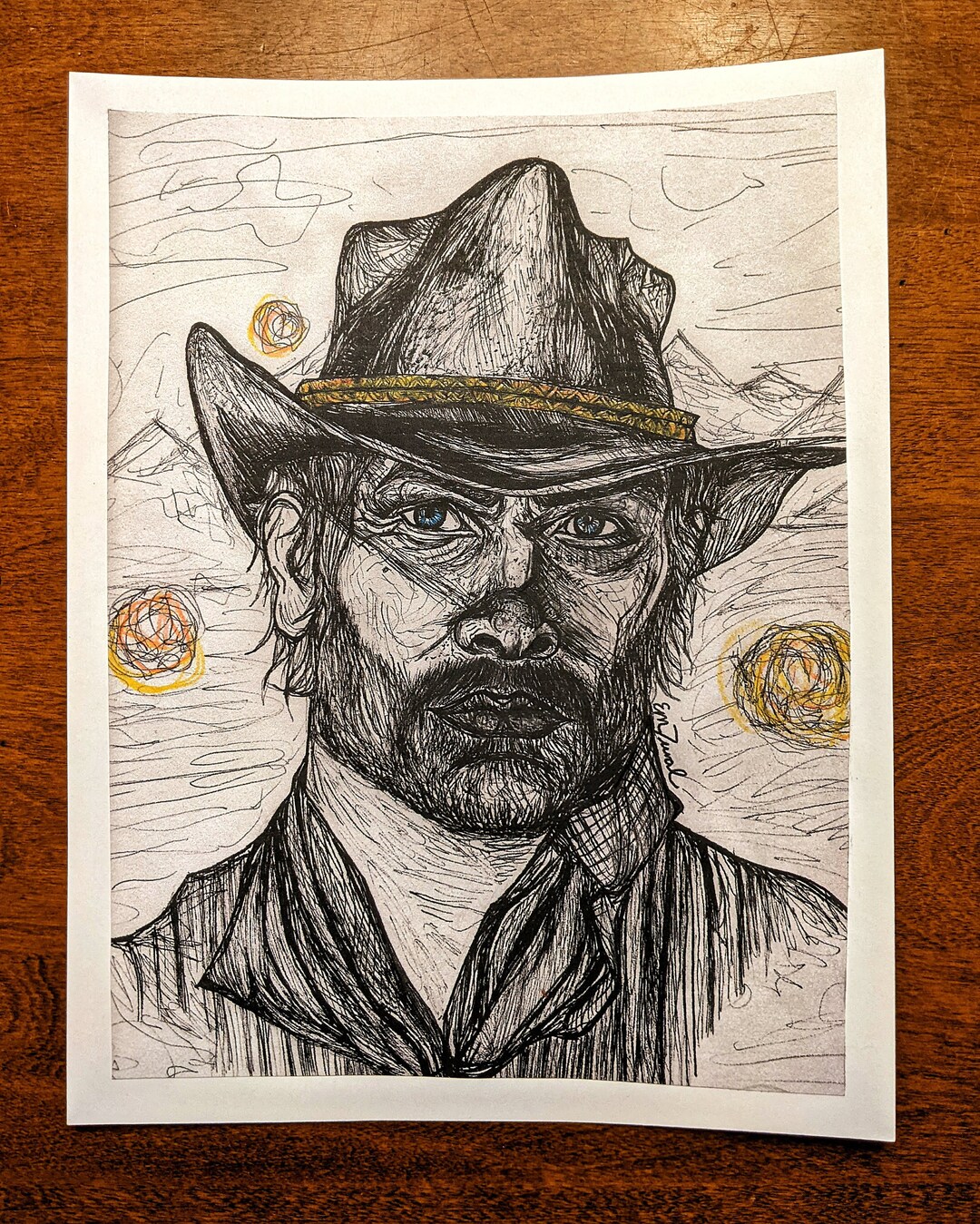 Arthur, Wild West 1899, 8.5x11 Print - Etsy