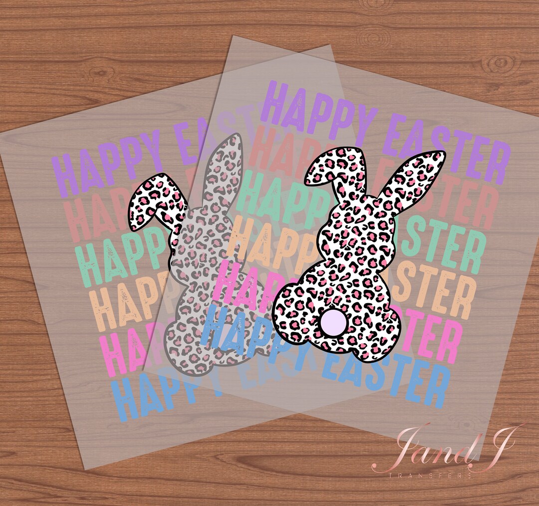 Happy Easter DTF Transfers Ready to Press, Direct to Film Transfer ,DTF ...