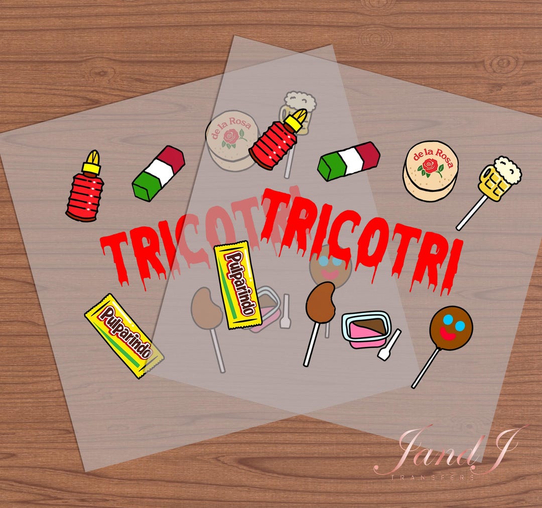 Tricotri Halloween Spanish DTF Transfers Ready to Press, Direct to Film ...