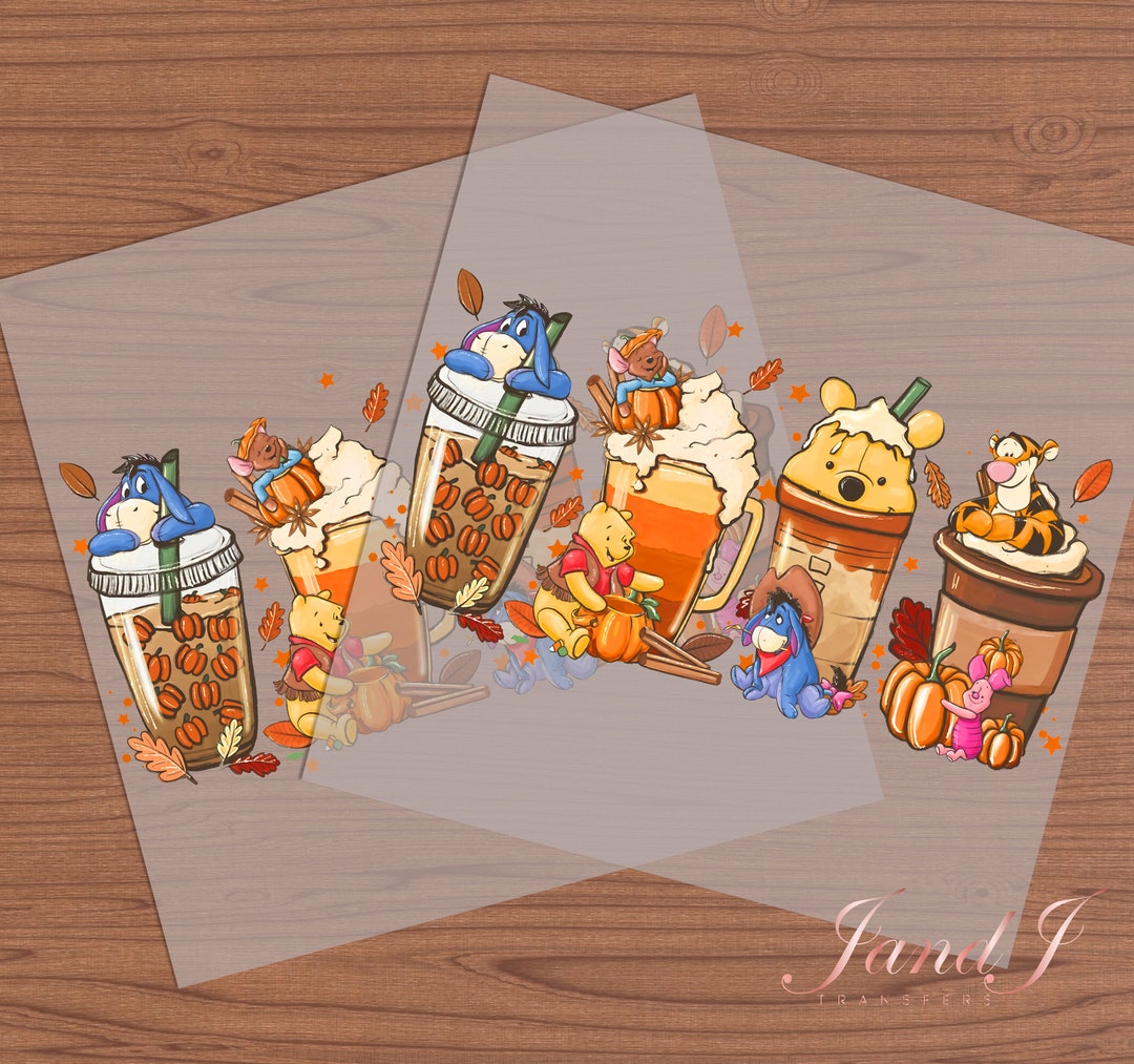 Bear Latte DTF Transfers Ready to Press, Direct to Film Transfer ,DTF ...