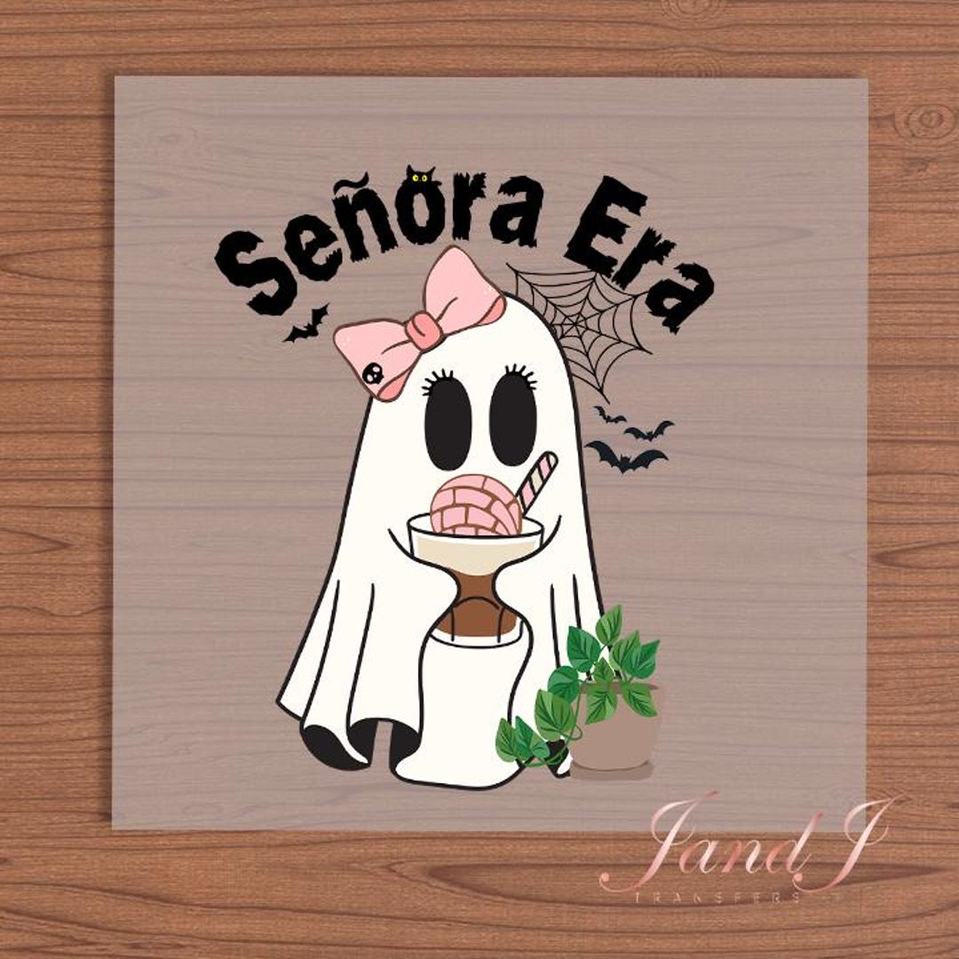 Senora Era Ghost DTF Transfers Ready to Press, Direct to Film Transfer ...