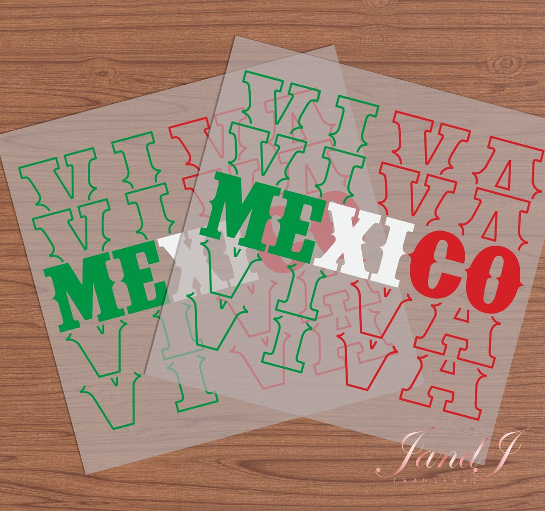 Viva Spanish Hispanic DTF Transfers Ready to Press, Direct to Film ...