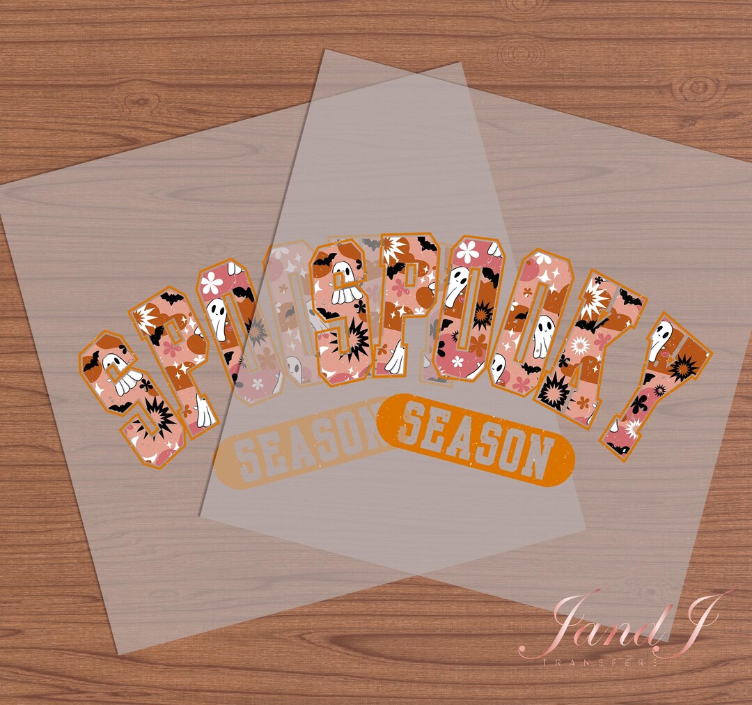 Spooky Season Vibes, Horror Characters DTF Transfers Ready to Press ...