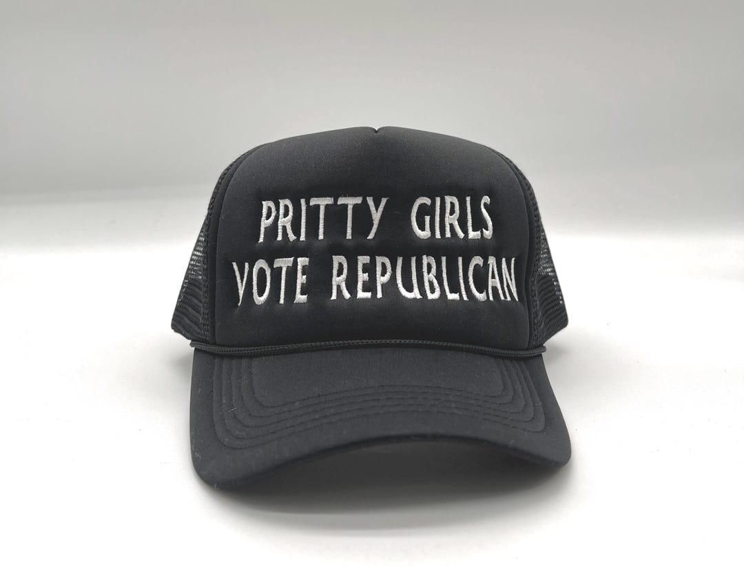 Pretty Girls Vote Republican/ Trump 2024 Trucker Hat,fast Shipping ...