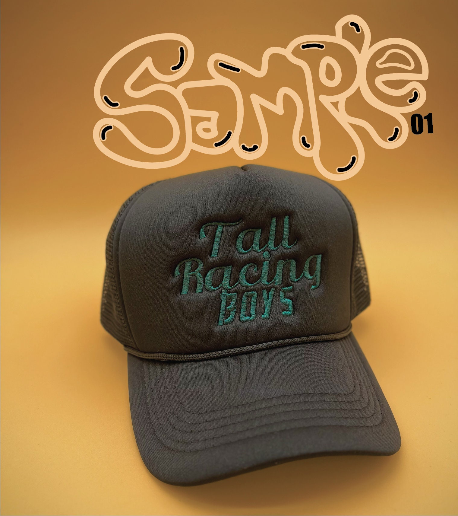 CUSTOM/ Embroidery Trucker Hats /logo or Text - Etsy