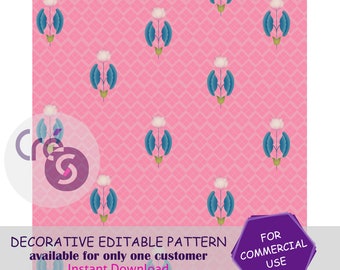 Stripes Seamless Patterns / Custom Pattern Design / Textile / Digital ...