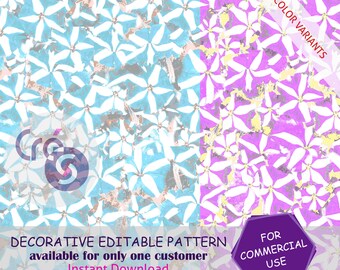 Stripes Seamless Patterns / Custom Pattern Design / Textile / Digital ...