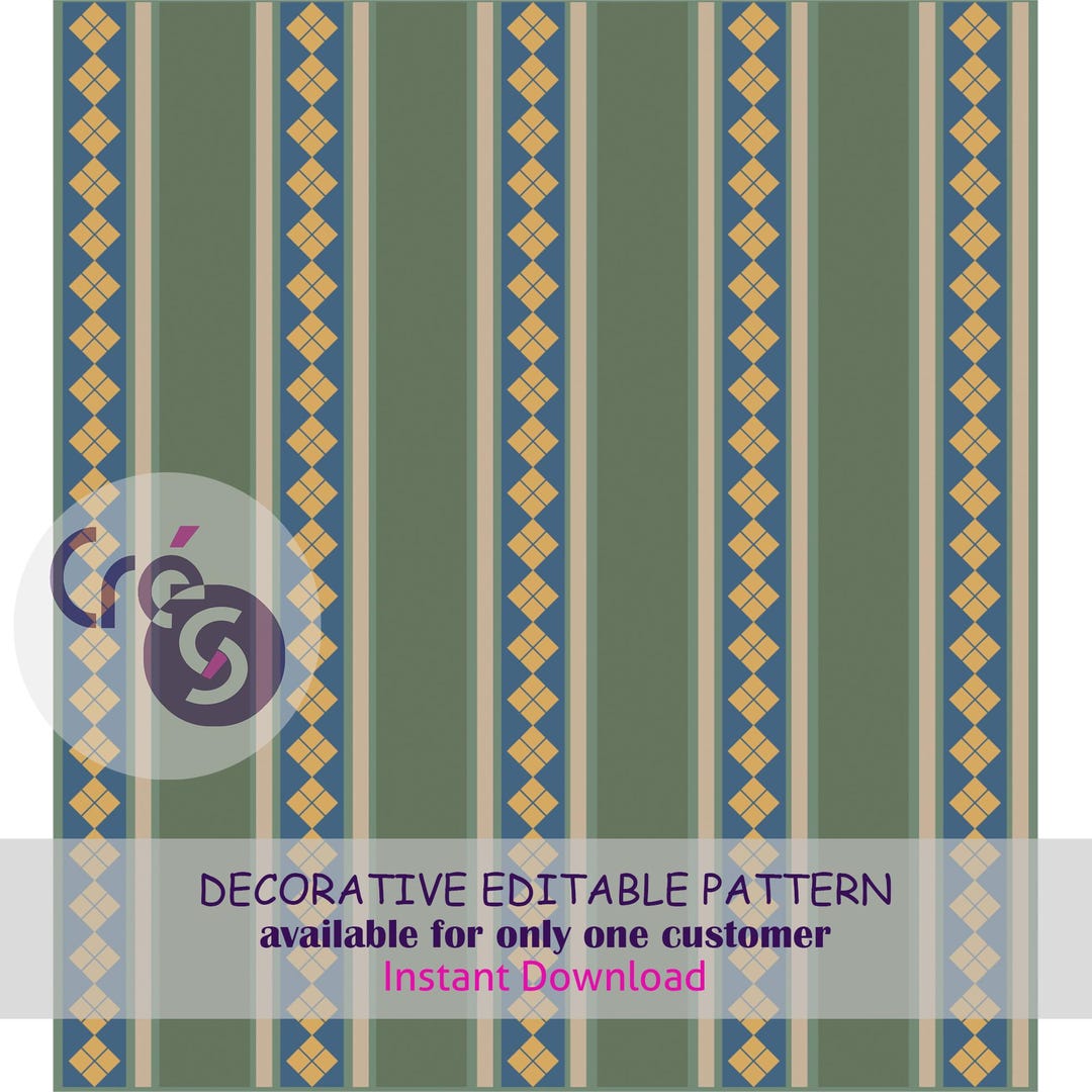 Stripes - Seamless Patterns / Custom Pattern Design / Textile / Digital ...