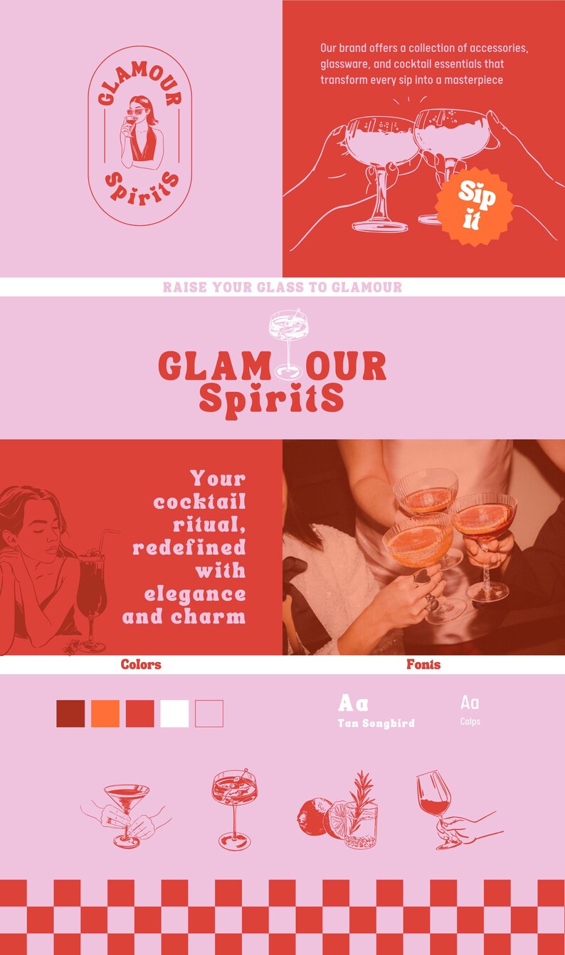 Custom Brand Board, Customized Branding, Done for You, Digital Print ...
