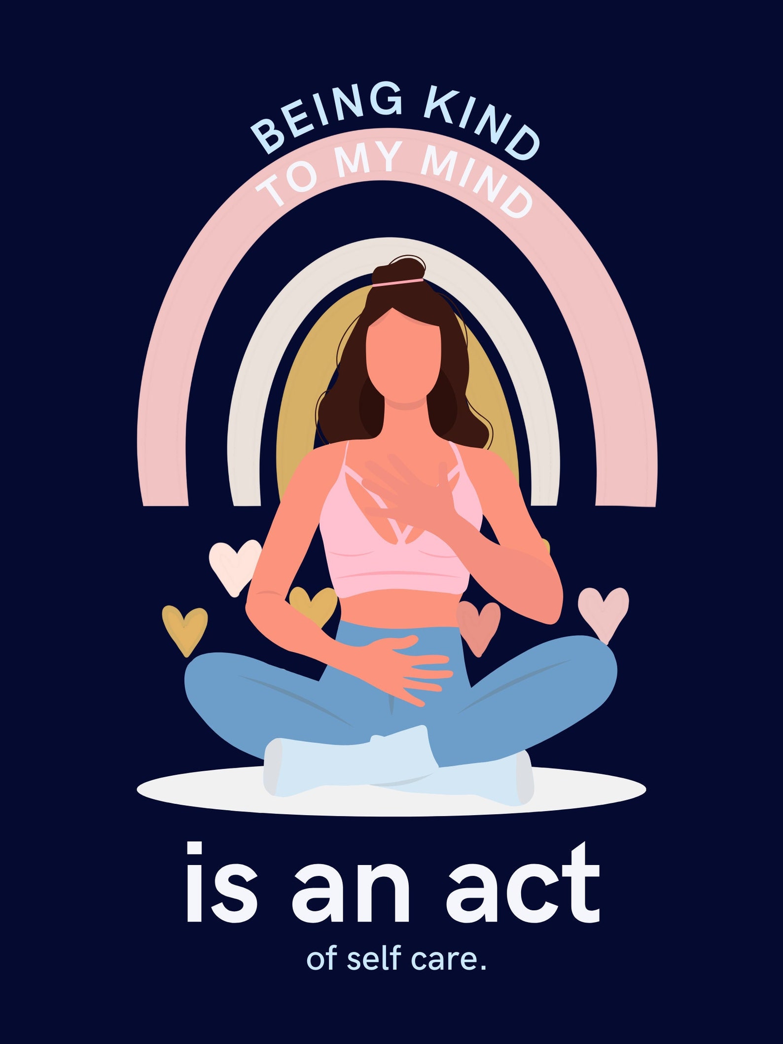 Mindfulness Poster, Breathwork Poster, Meditation Infographic, Mental ...