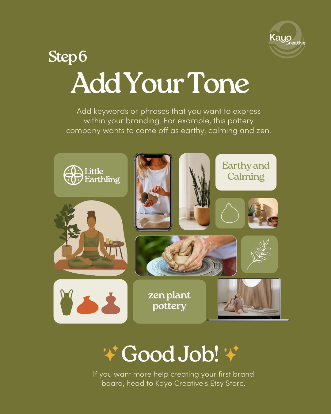 Custom Brand Board, Customized Branding, Done for You, Digital Print ...