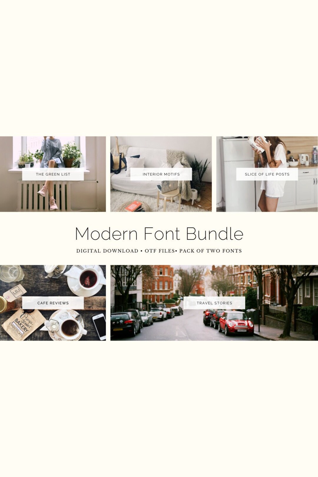 Modern Fonts | Font Pack | OTF File | A-Z Fonts | Fonts With Tails ...