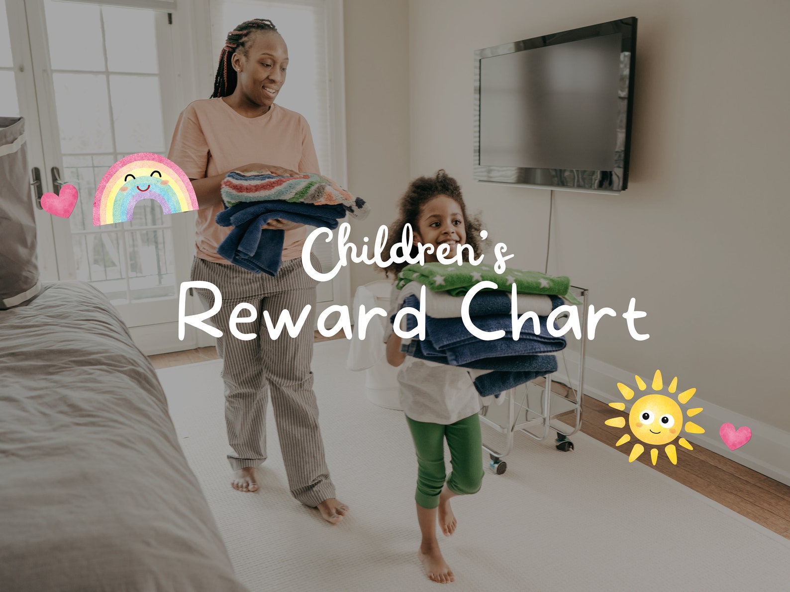 Chore Chart With Rewards Reward Chart for Kids - Etsy