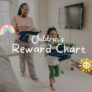 Potty Training Reward Ideas, Children's Reward Chart Printable, Chore ...