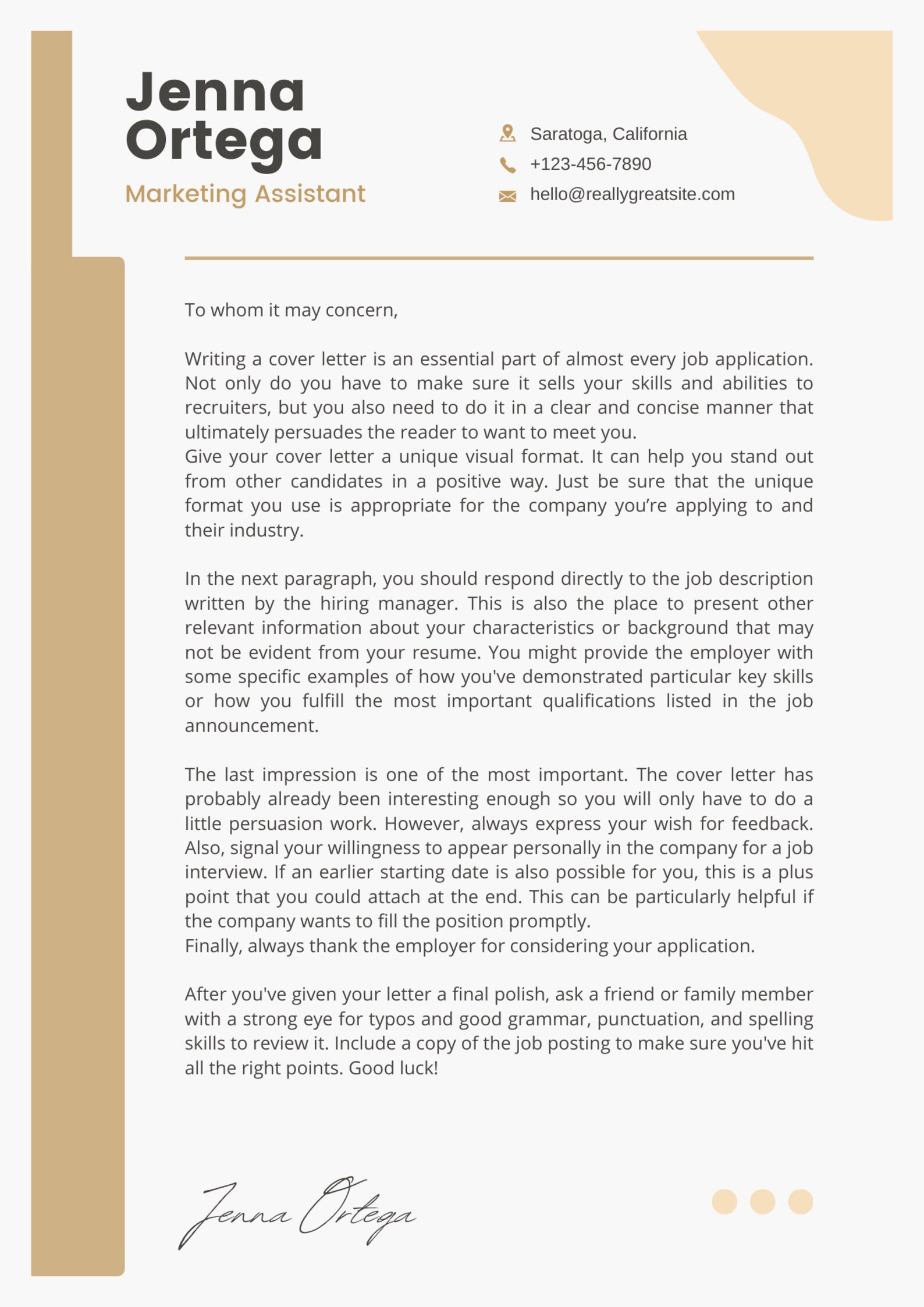 ATS Friendly Resume Template, 2024 Resume, Resume Cover Letter, Resume ...