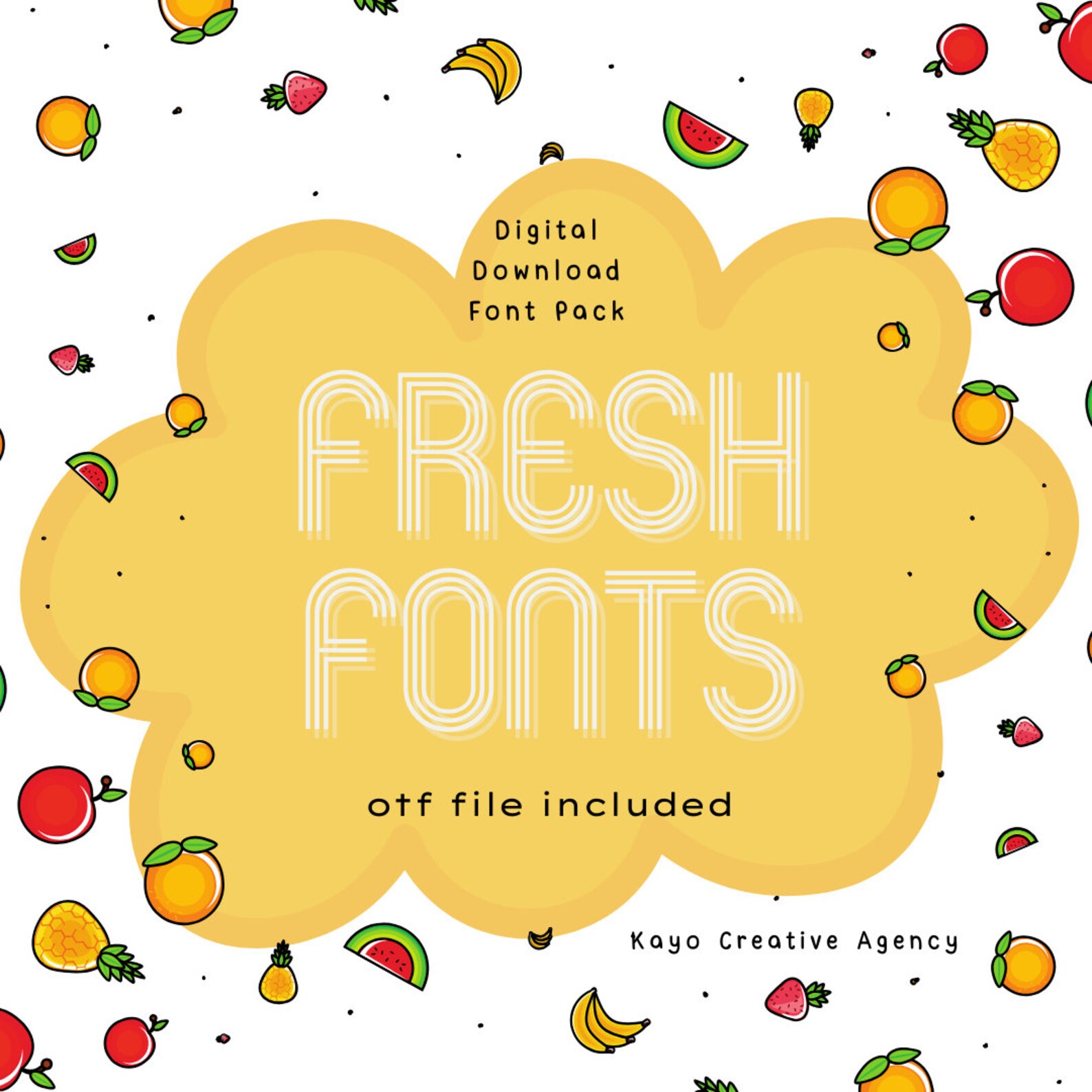 Retro Font Pack Fonts SVG Groovy Font Pack Thin Font Pack Cute Font ...