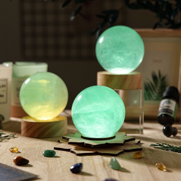 Raw Crystal Lamp - Etsy