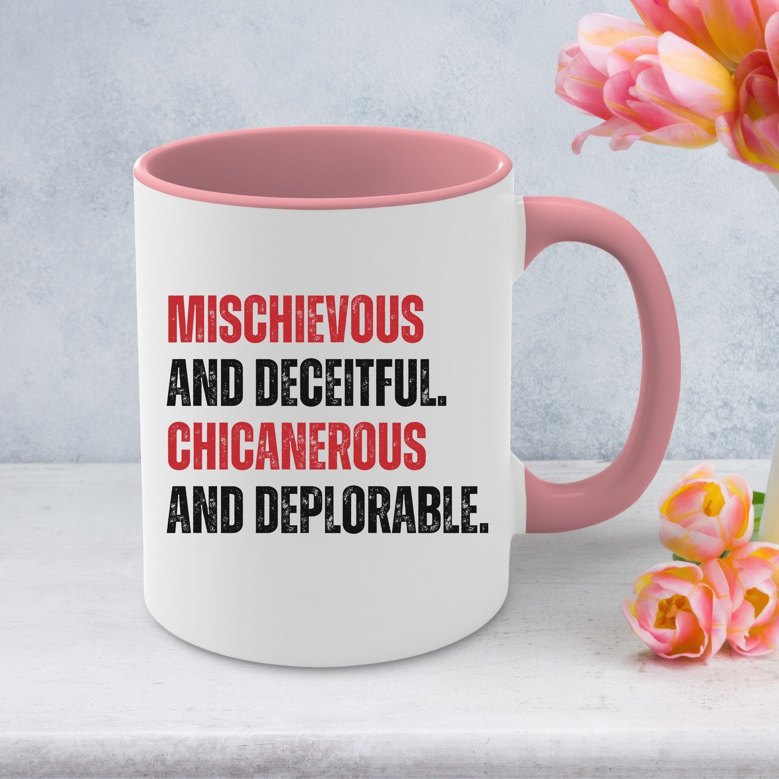 Mischievous and Deceitful Mug,funny Mens Mug,funny Womens Mug,funny ...