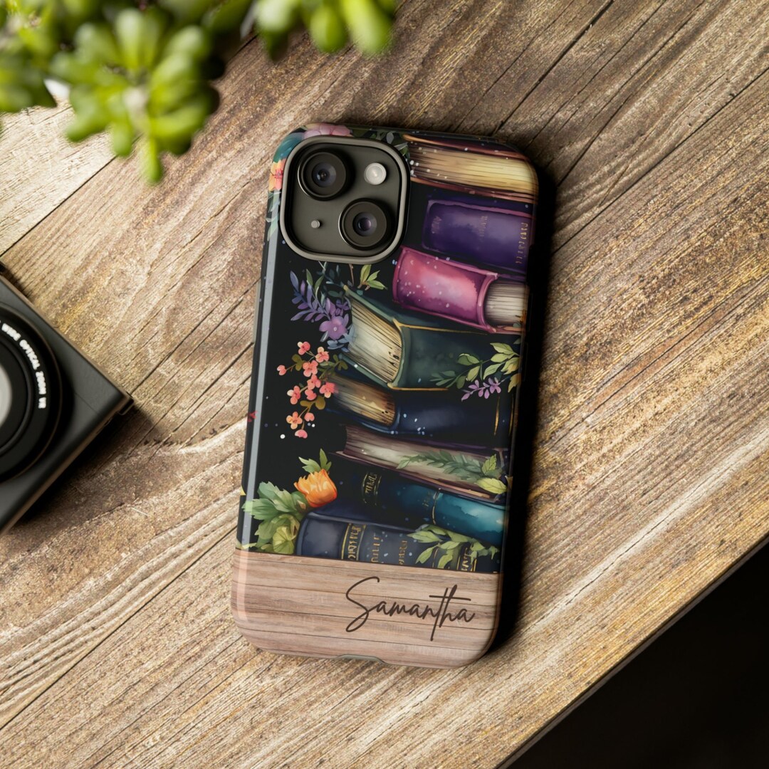 Personalized Enchanted Book Phone Case for iPhone Samsung Galaxy Google ...