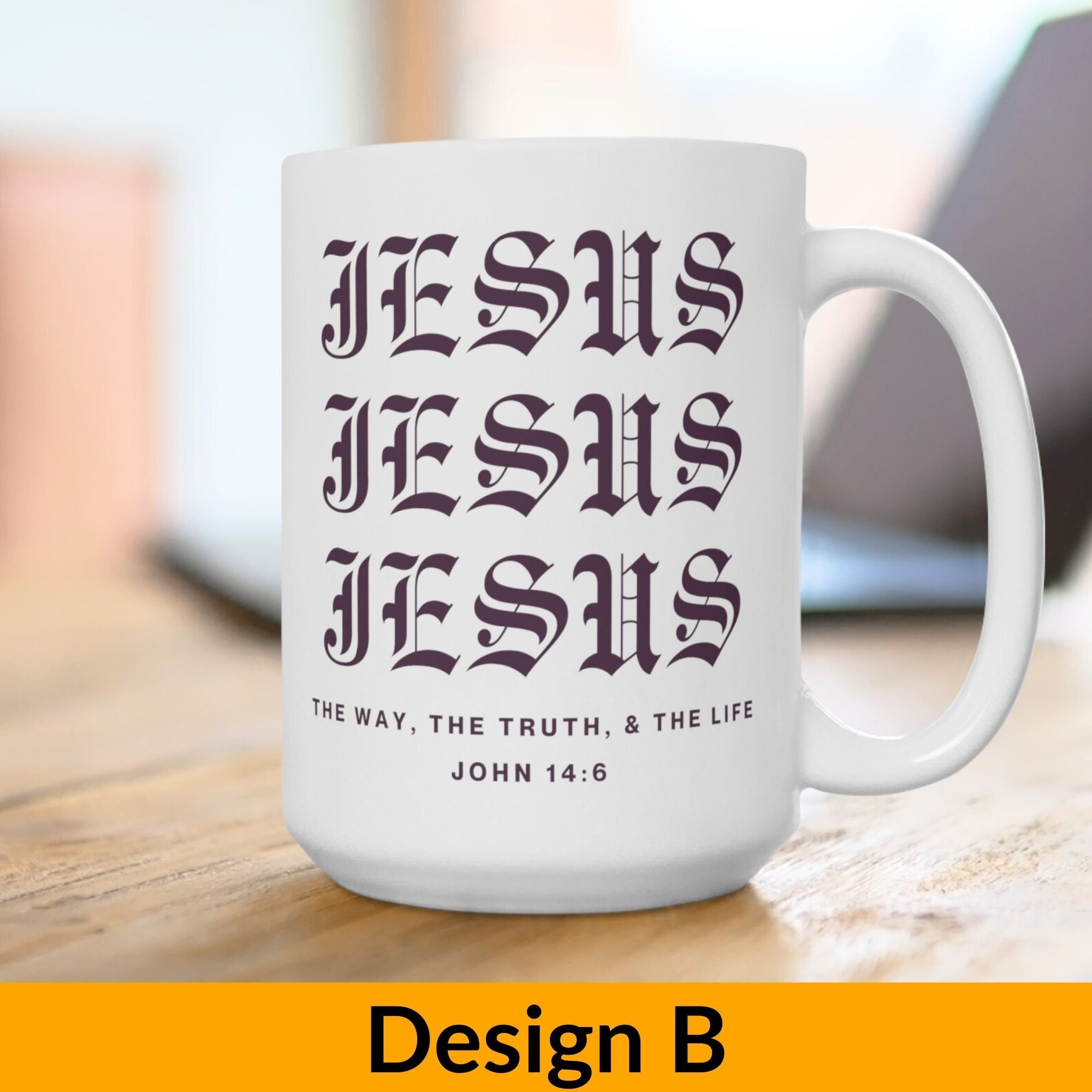 Christian Jesus Saves Gift Mug Salvation Bible Verse Cup Jesus Christ ...