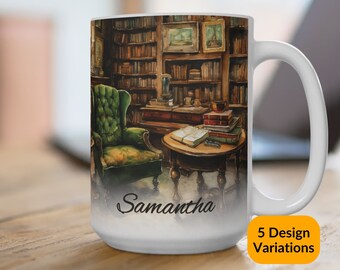 There's No Such Thing as Too Many Books, Book Lover Gift, Avid Reader ...