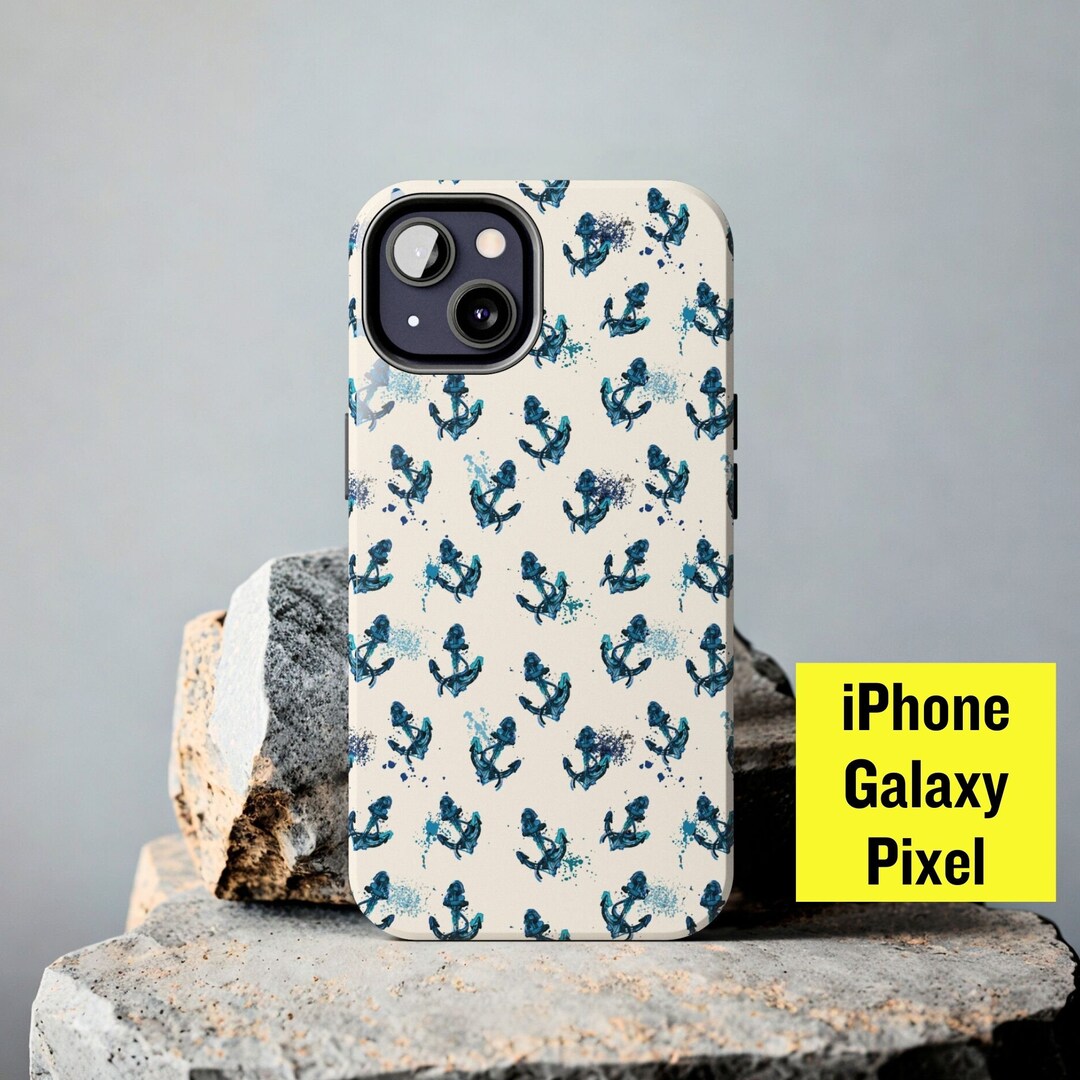 Nautical Anchor Maritime Phone Case for iPhone Google Pixel Samsung ...