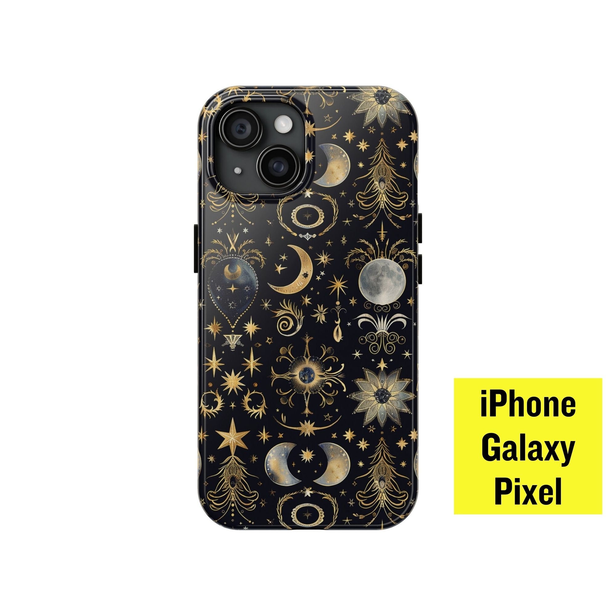 Celestial Mystical Cosmic Phone Case for iPhone Google Pixel Samsung ...