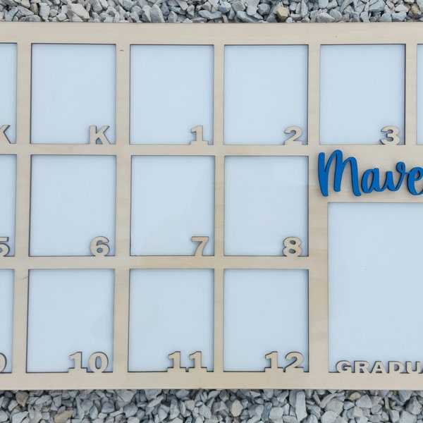 School Picture Frame - Etsy