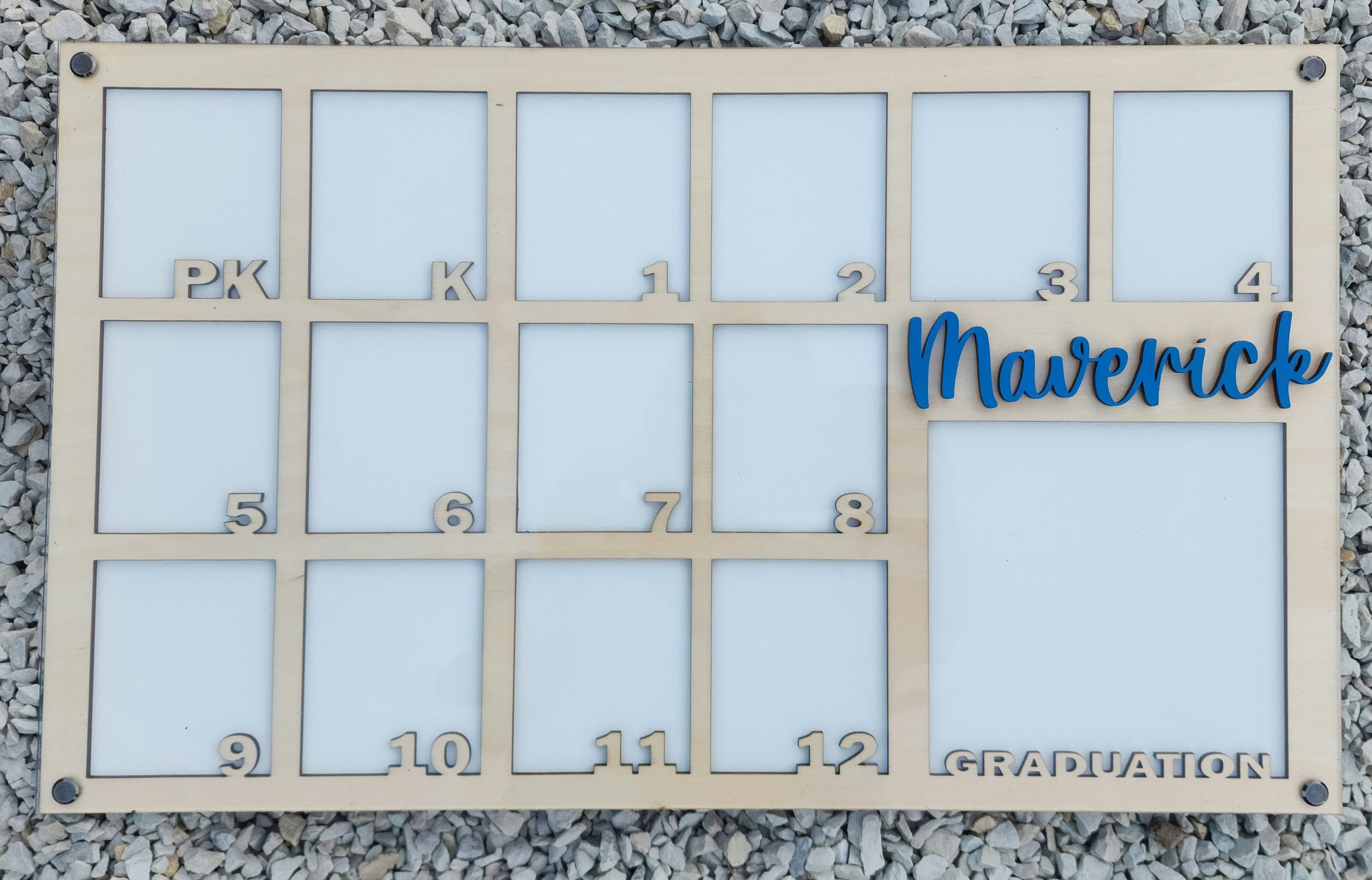 Pk to 12th Grade Picture Frame Collage - Etsy