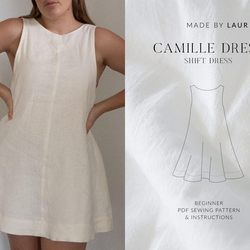 Shift Dress Pattern - Etsy