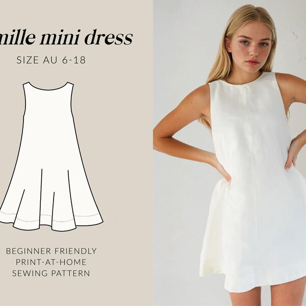 Shift Dress Sewing Pattern - Etsy