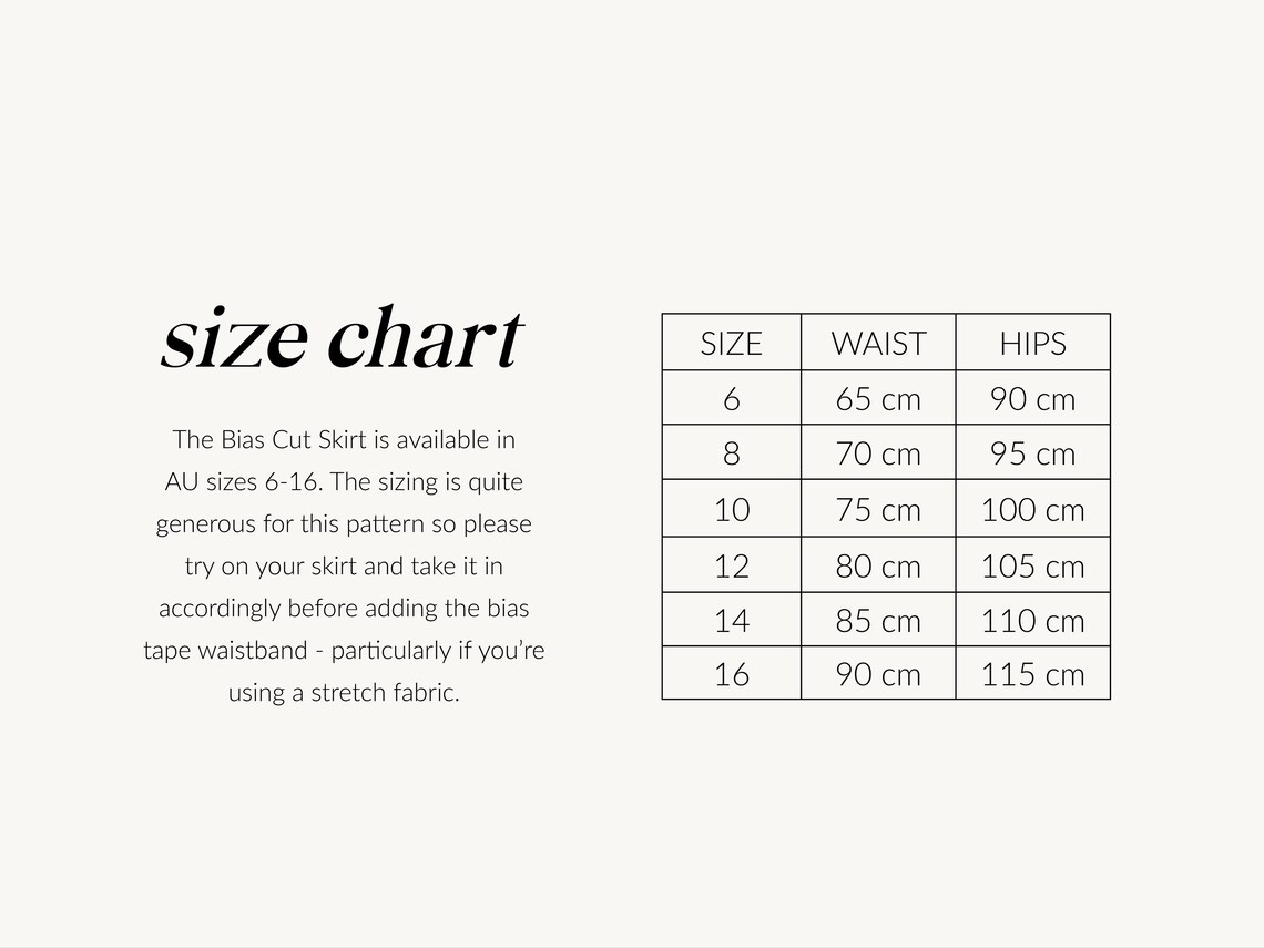 Bias Cut Maxi & Midi Skirt Sewing Pattern | Bias-cut Skirt | PDF ...