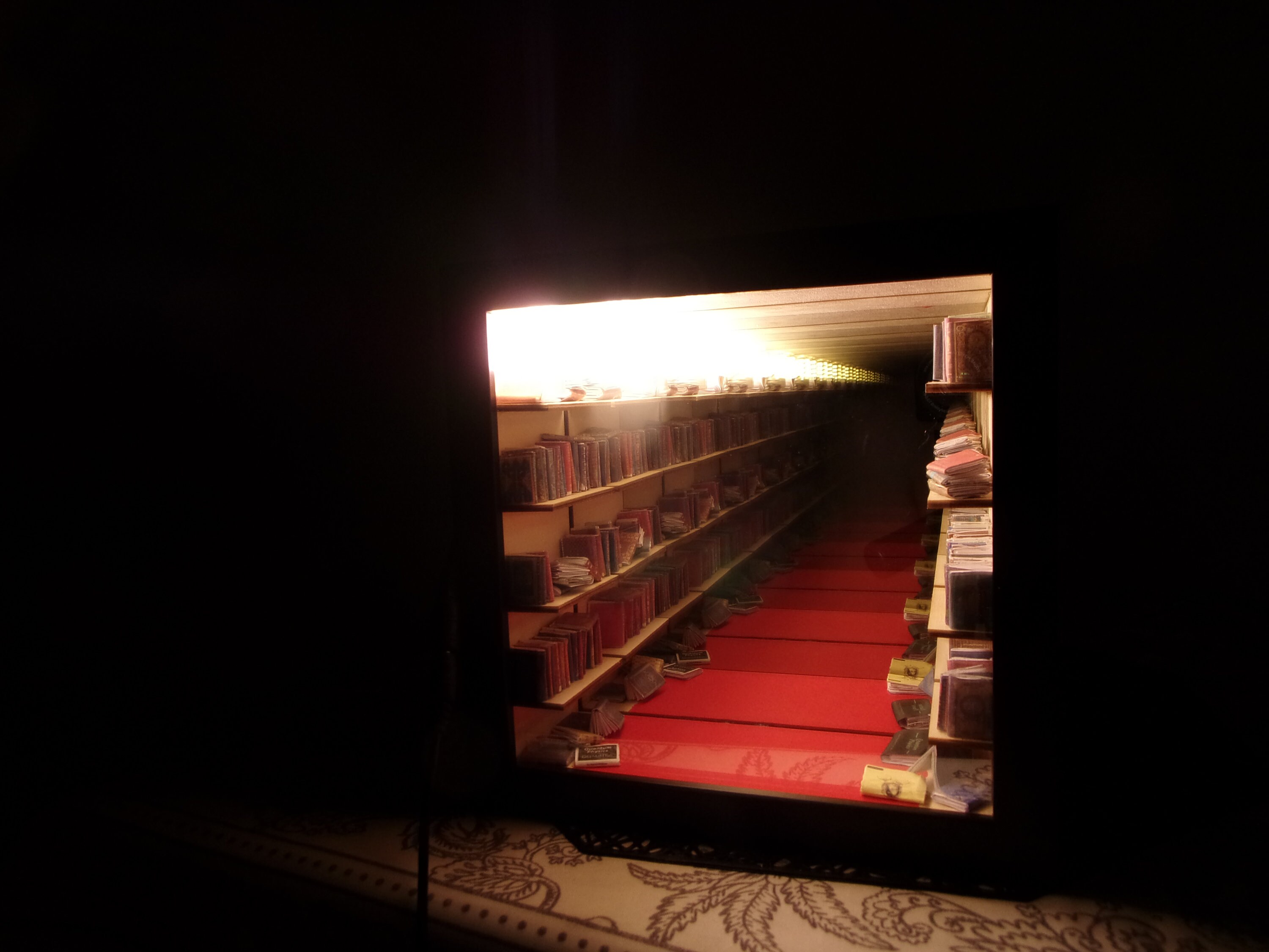 Library 3D Infinity Mirror - Etsy