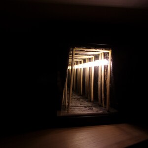 Mineshaft 3D Infinity Mirror - Etsy