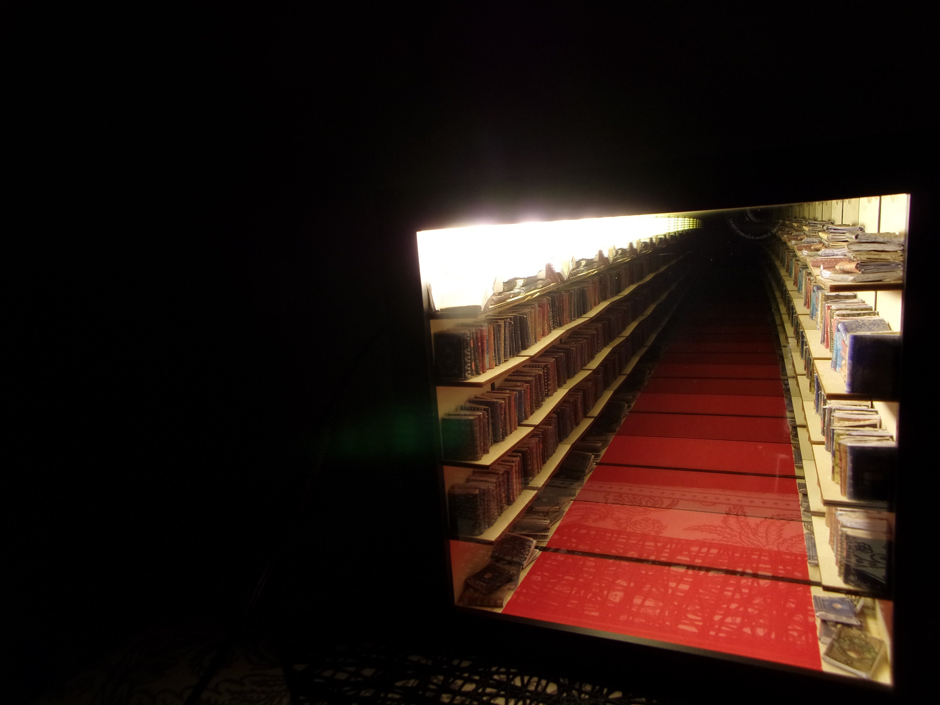 Library 3D Infinity Mirror - Etsy