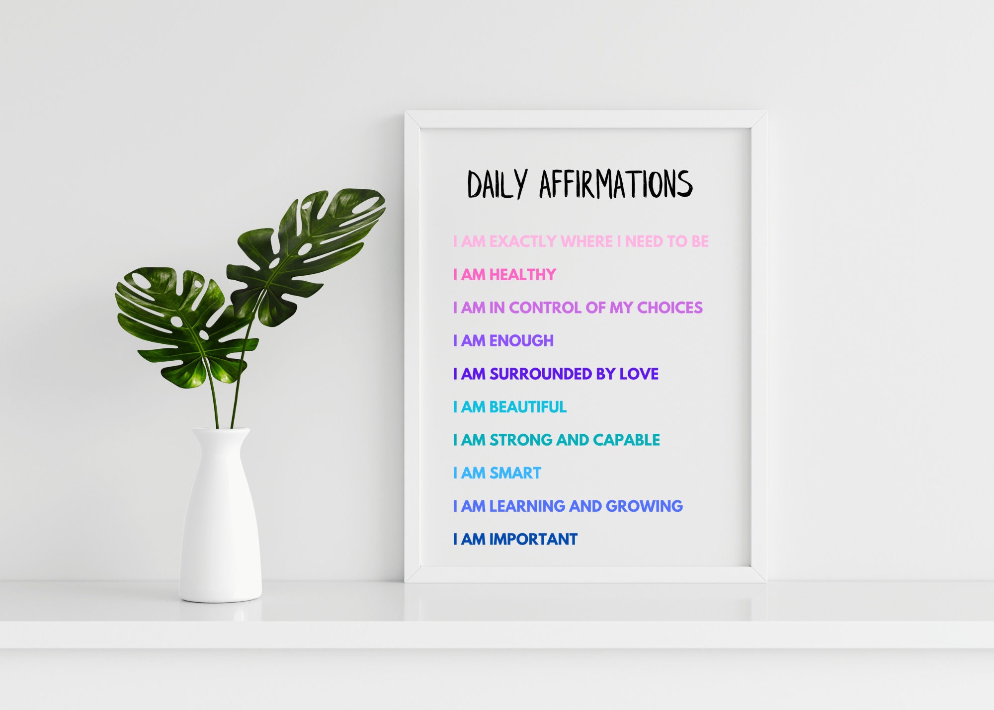 Daily Affirmations - Digital Download - Etsy