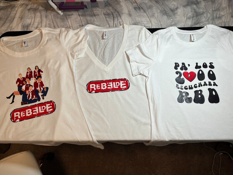 Rebelde T-shirt RBD Tshirt V-neck Tee Shirt - Etsy
