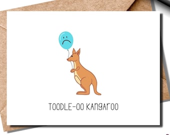 Printable Pun Goodbye - Etsy