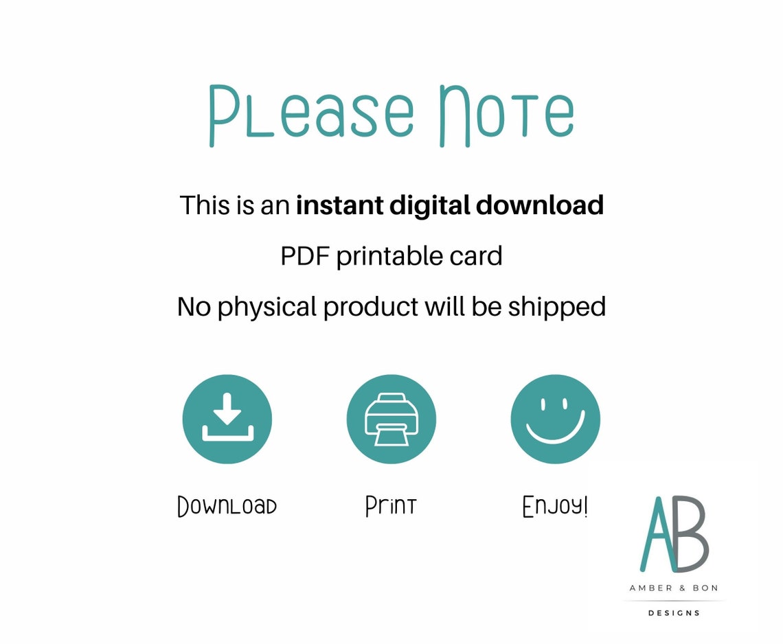 PRINTABLE Farewell Card, Good Luck Card, Australian Goodbye Card, Pun ...