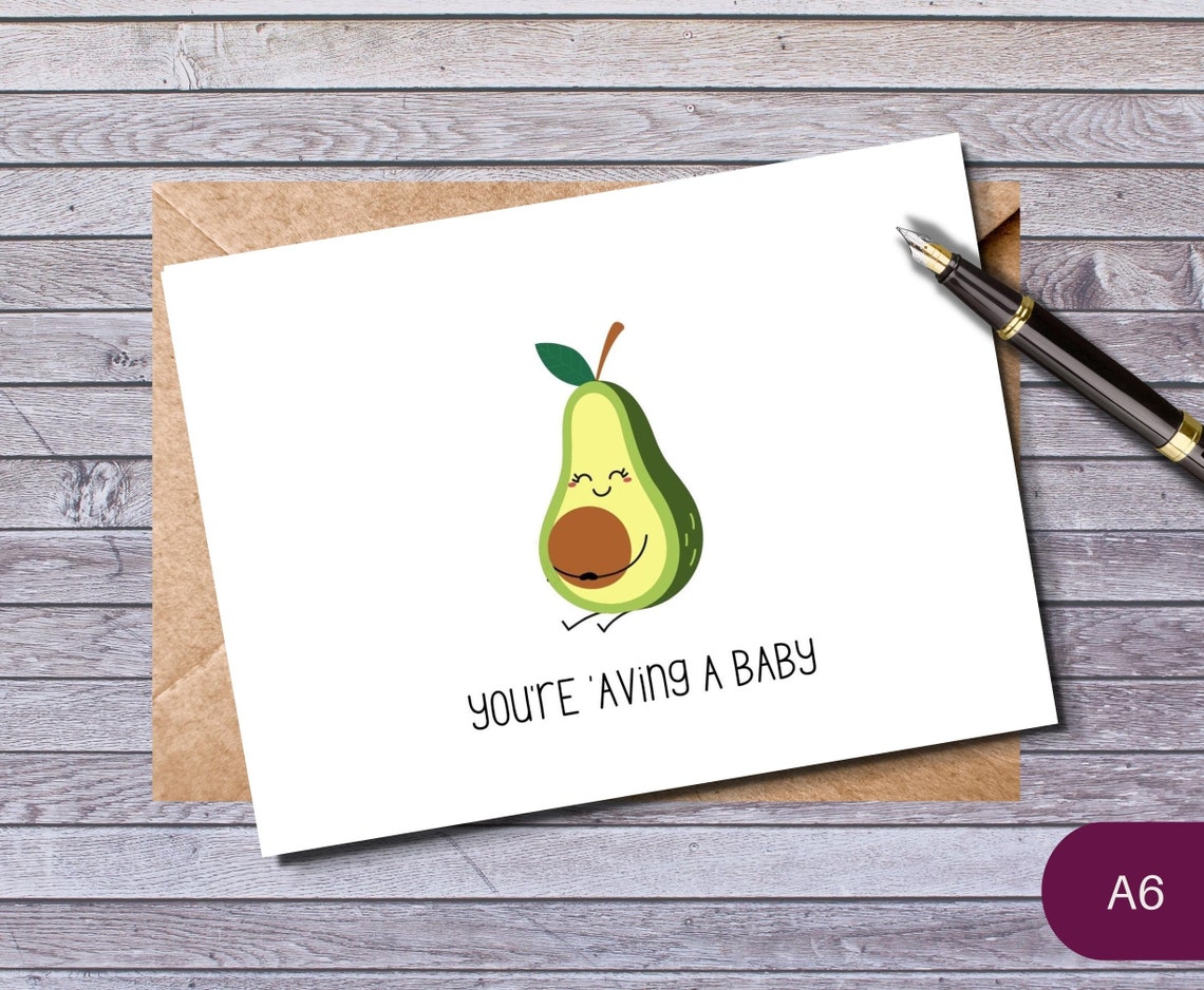 PRINTABLE Pregnancy Card Baby Shower Card Expectant Mother - Etsy