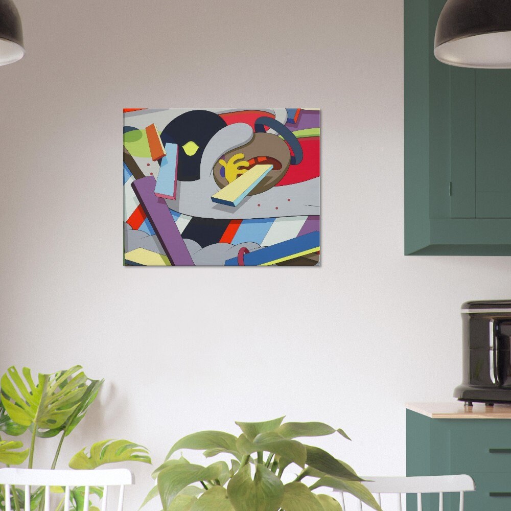 Rare Kaws Canvas Wall Art / Exclusive Kaws Canvas / Urban Street Art ...