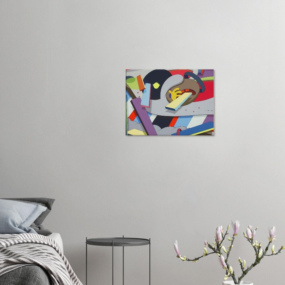 Rare Kaws Canvas Wall Art / Exclusive Kaws Canvas / Urban Street Art ...