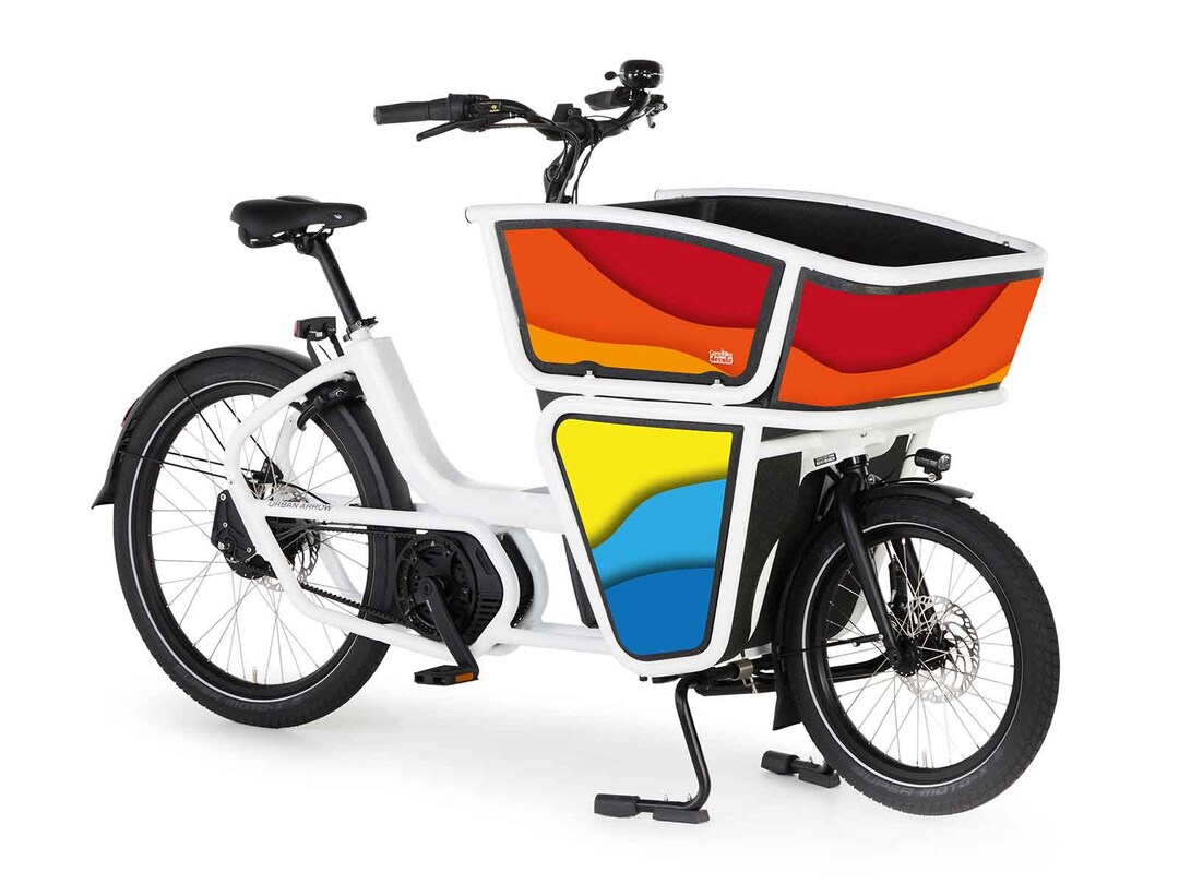 Sticker Set Urban Arrow Shorty vancouver Cargo Bike Adhesive Foil ...