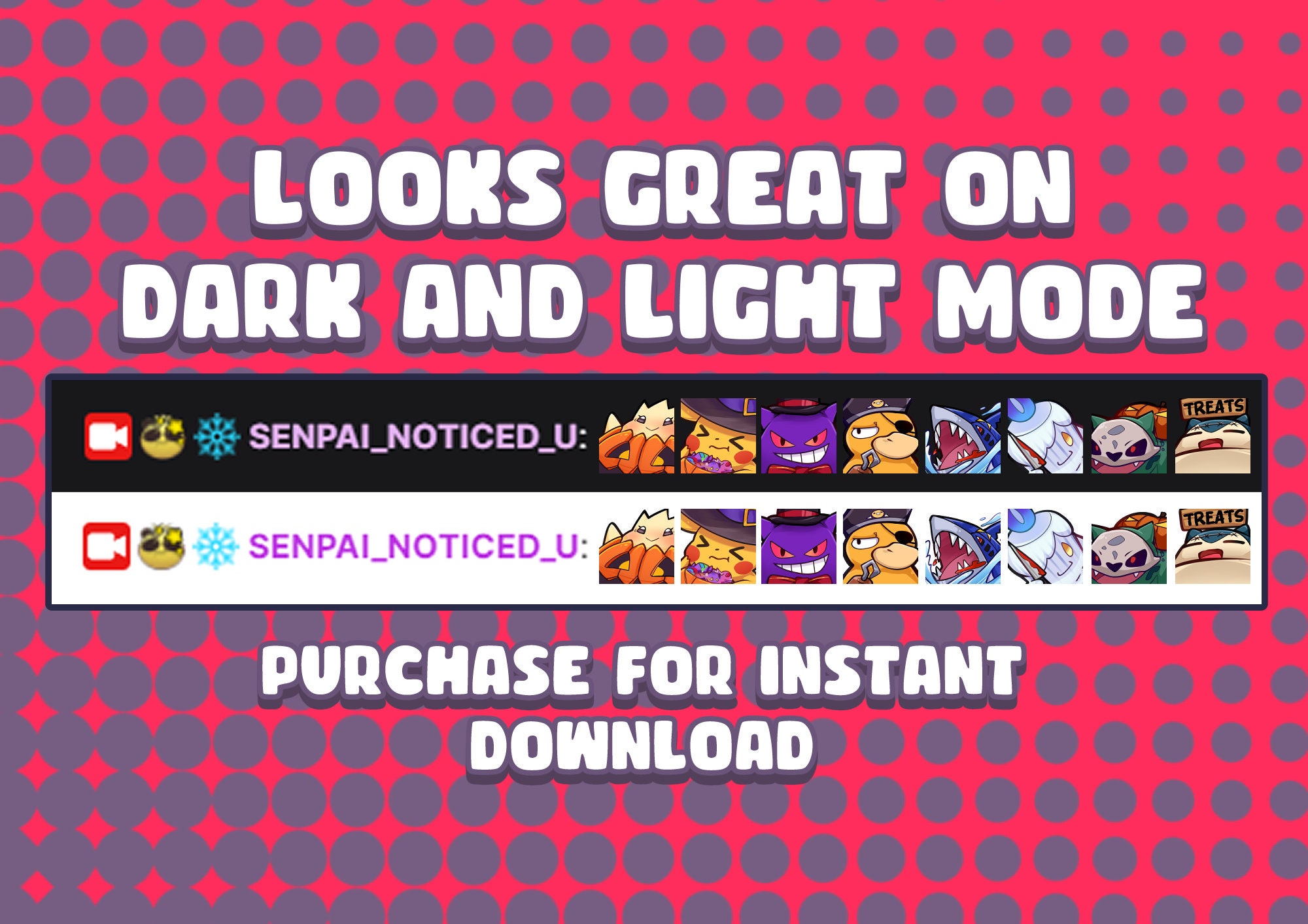 Twitch Discord Emotes Spooky Pokemon Halloween/ Togepi Bulbasaur ...